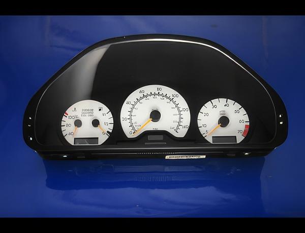 1996-1998 Mercedes C230 Dash Cluster White Face Gauges 96-98 W202 | eBay